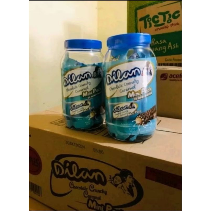 Jual DILAN CHOCOLATE MINI PACK TOPLES KEMASAN BAG ISI 25PCS | Shopee ...