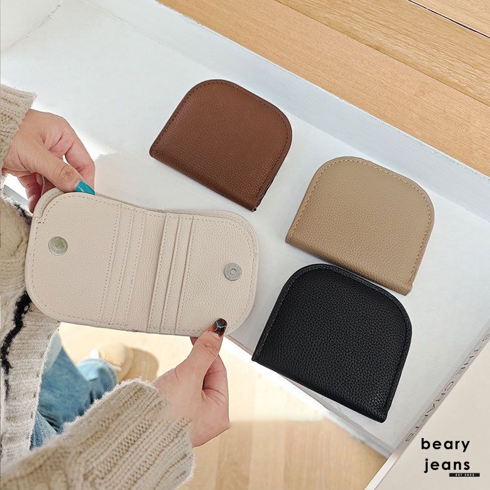 Jual BEARY JEANS BJ275 | Half Round Mini Women's Zipper Wallet Dompet ...