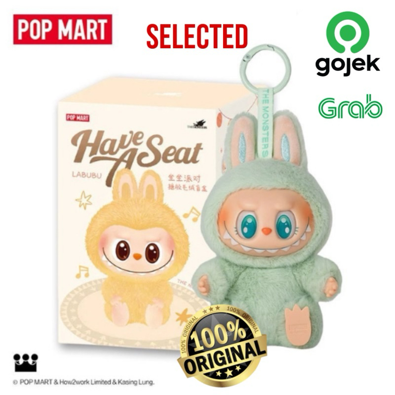 Jual [READY SIAP KIRIM] SELECTED Original Labubu Have a Seat V2 Popmart ...