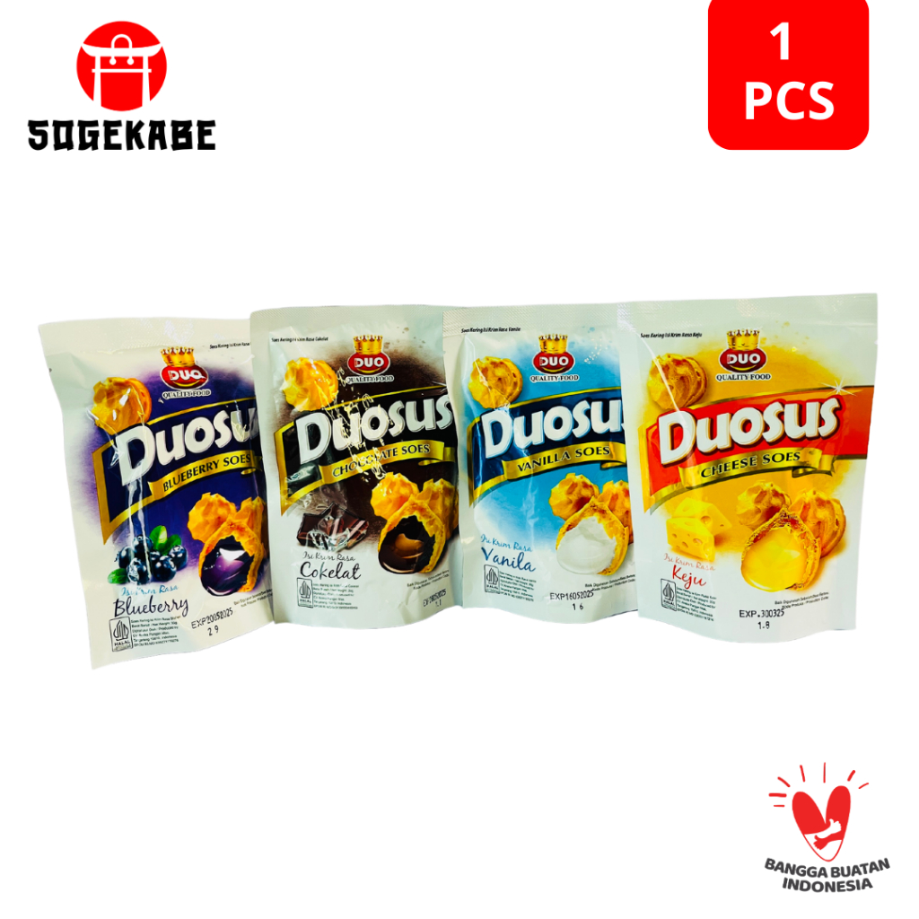 Jual Duosus Pouch - Soes Kering - Snack Soes - Jajan Sus (Harga per 10 ...