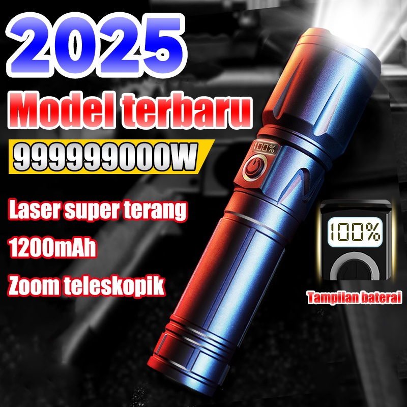 Jual Model terbaru 2025 Senter super terang Senter Led Super Terang ...