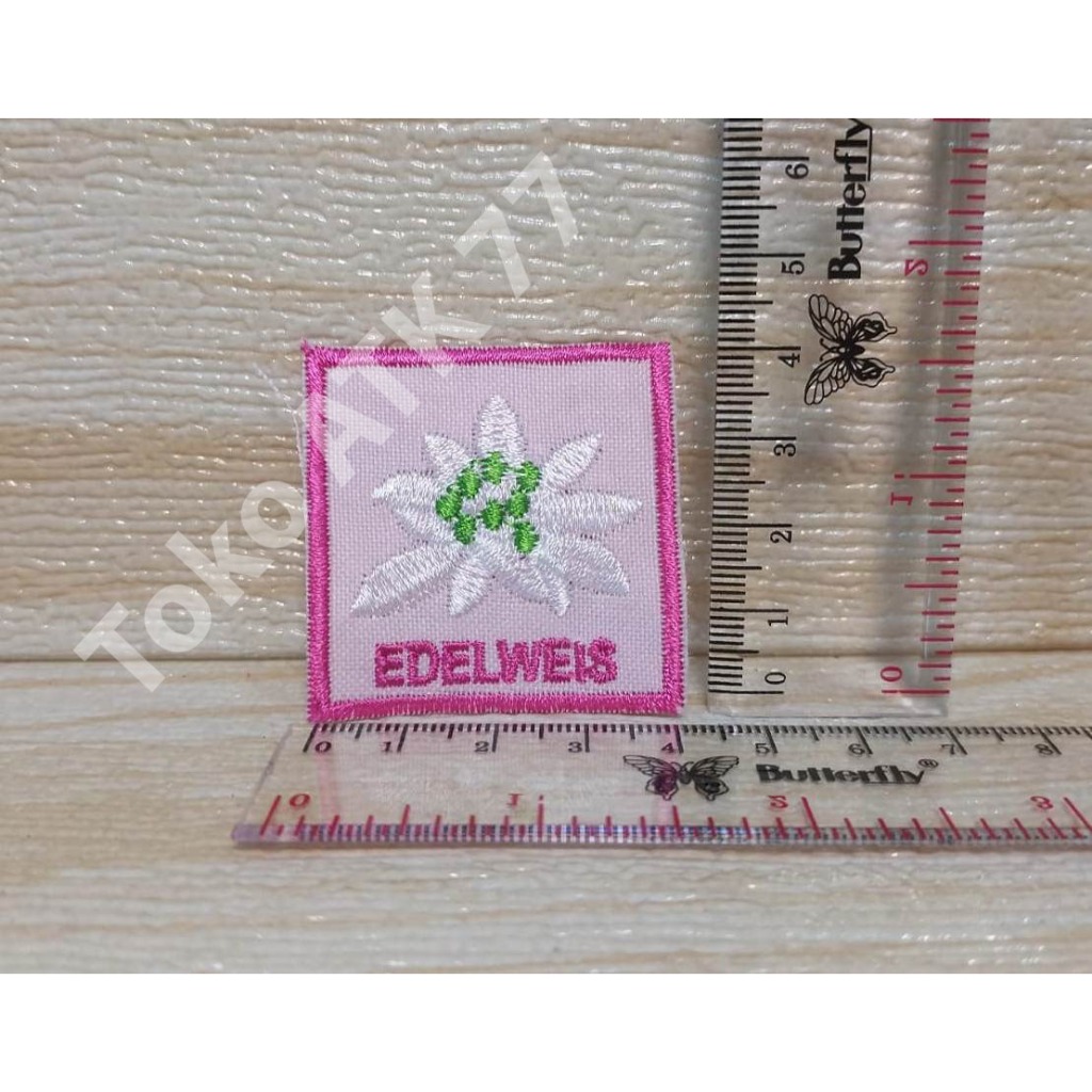 Jual Bet Badge Regu Logo Regu Pramuka Edelweis READY STOCK | Shopee ...