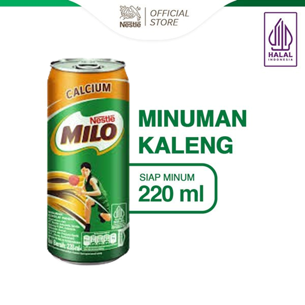 Jual MILO Activ-Go Calcium Kaleng 220ml | Shopee Indonesia