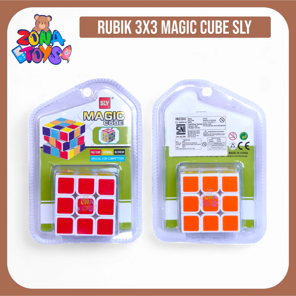 Jual Rubik 3x3 Mainan Rubiks Magic Cube Kubus | Shopee Indonesia