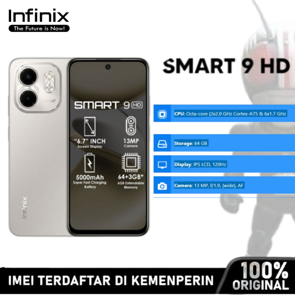 Jual INFINIX SMART 9 HD ORIGINAL GARANSI RESMI | Shopee Indonesia
