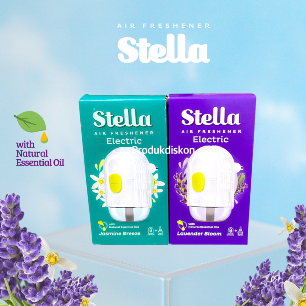 Jual STELLA Air Freshener Electric Refill 25 ml + Alat | Shopee Indonesia