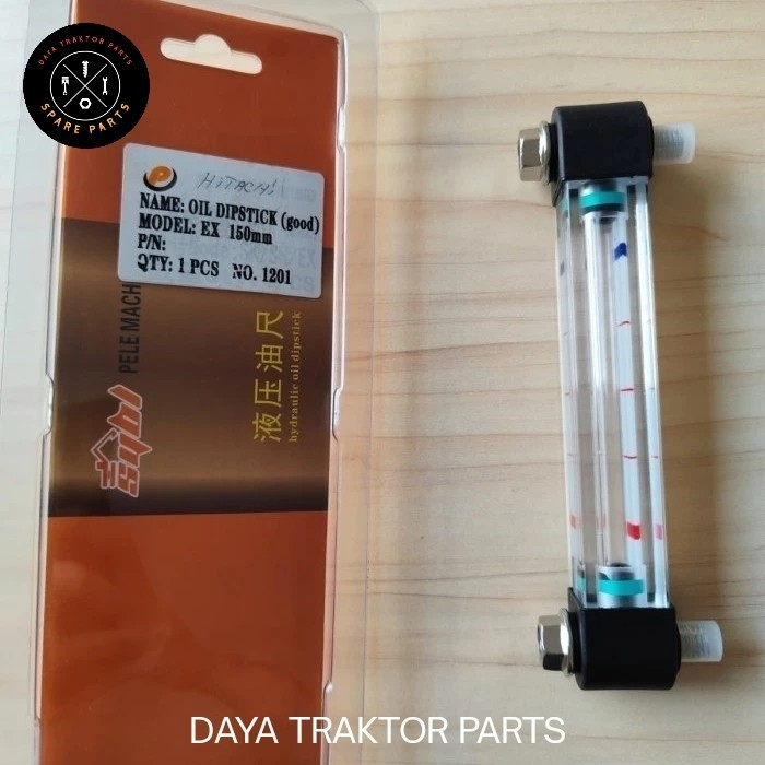 Jual OIL DIPSTICK LEVEL GAUGE OIL GELAS OLI HIDROLIK HITACHI EX200 EX200-5G GOOD QUALITY ...