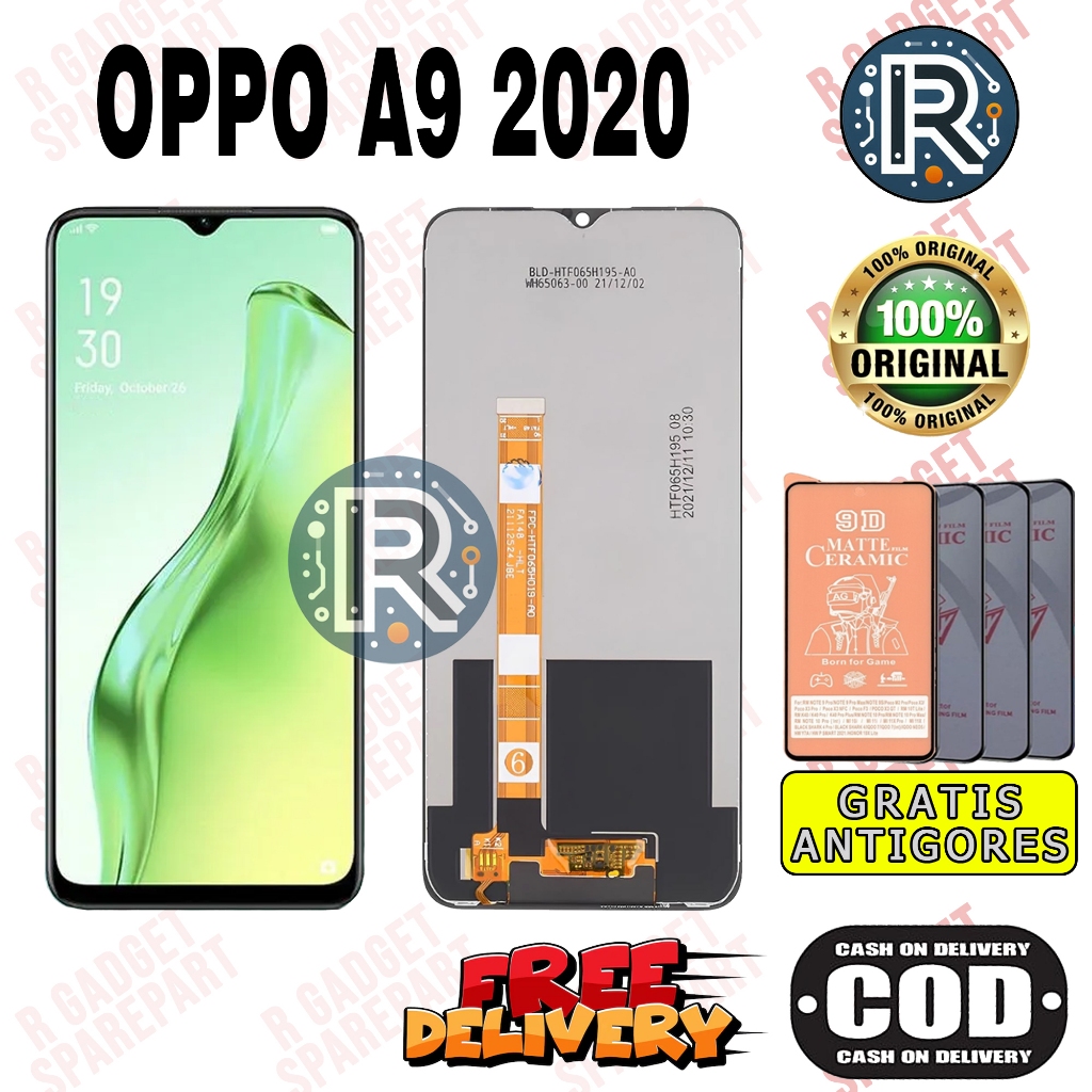 Jual Lcd Touchscreen OPPO A9 2020 Original Fullset GRATIS ANTIGORES ...