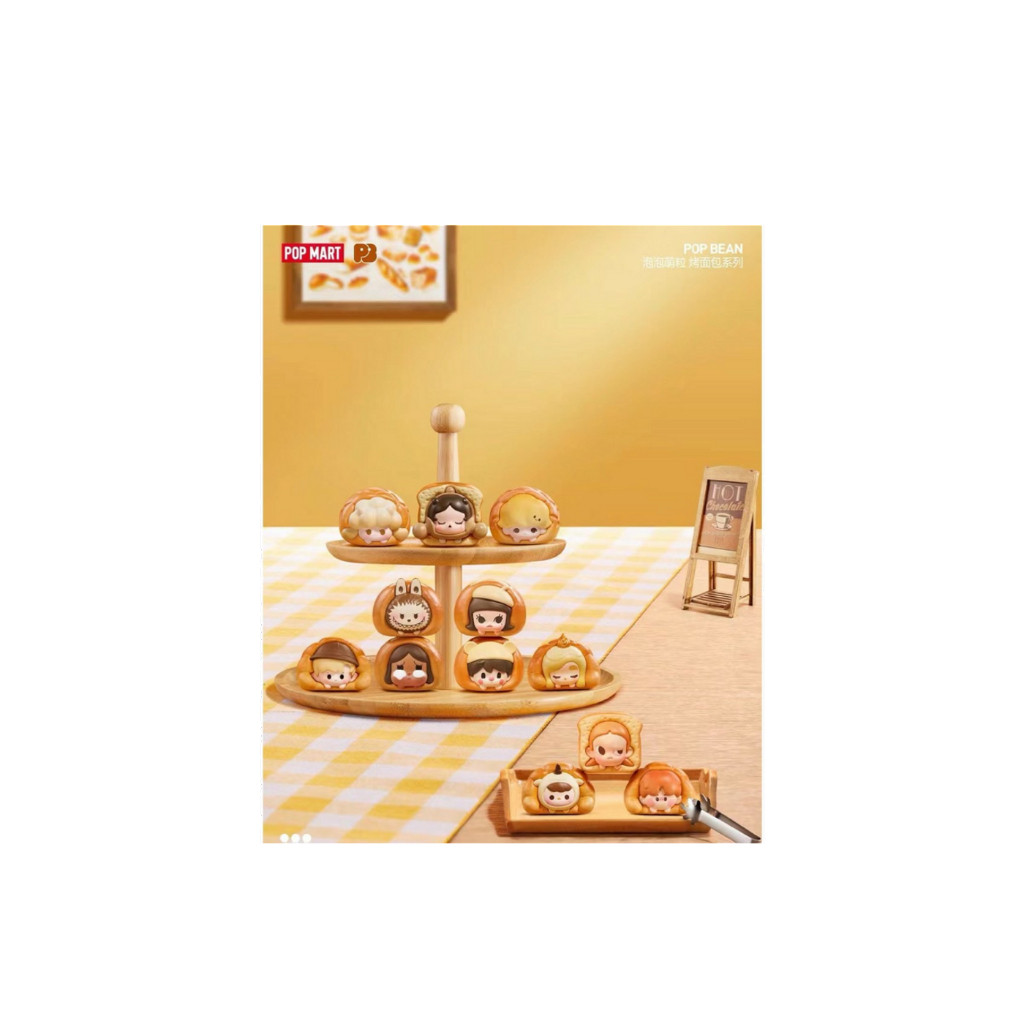 Jual Pop Mart Pop Bean Baked Bread Series Blind Box (1 pcs) | Shopee ...