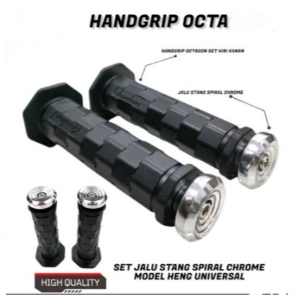 Jual JALU STANG SPIRAL MODEL HENG CHROME UNIVERSAL SEMUA MOTOR JALU ...