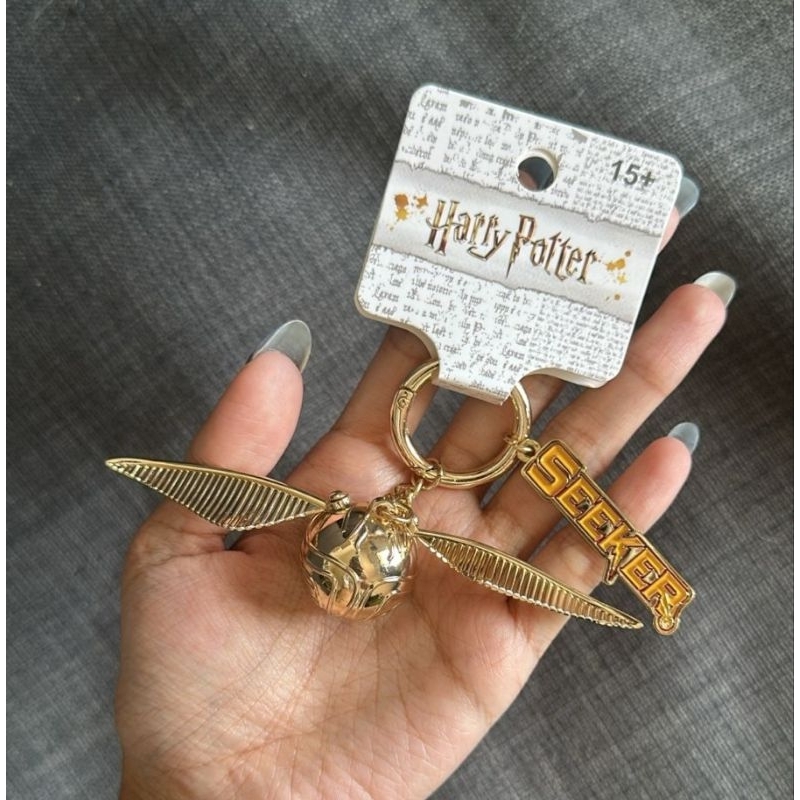 Jual Snitch Keychain Harry Potter x Miniso Ganci Snitch Miniso ...