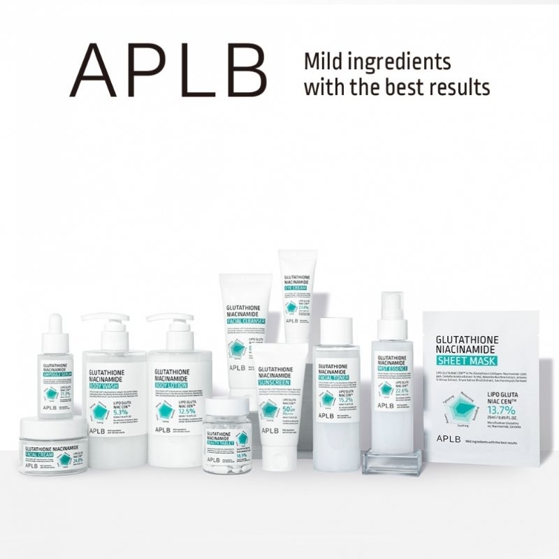 Jual APLB Glutathione Niacinamide Series | Serum Toner Tablets Body ...