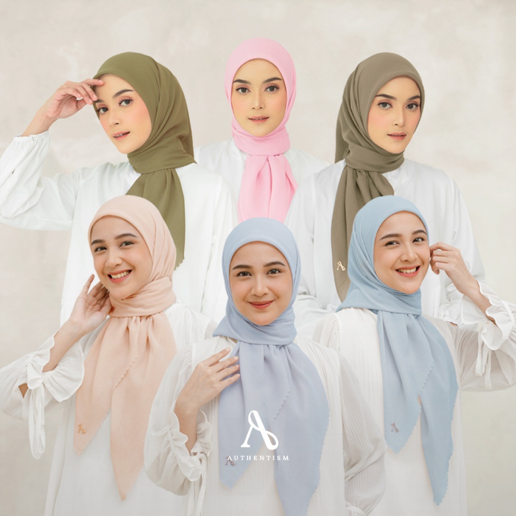 Jual AUTHENTISM ID Raline Basic Voal NEW SHADES - Kerudung Segi Empat Polos Premium | Shopee ...