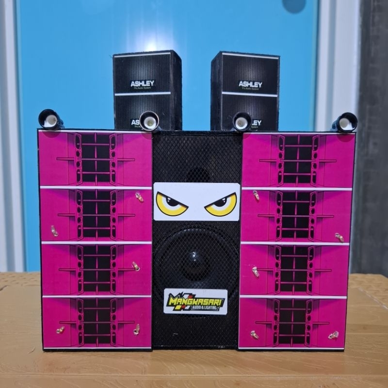 Jual MINIATUR SOUND SYSTEM BLUETOOTH FULL LAMPU SIAP BUNYI | Shopee ...