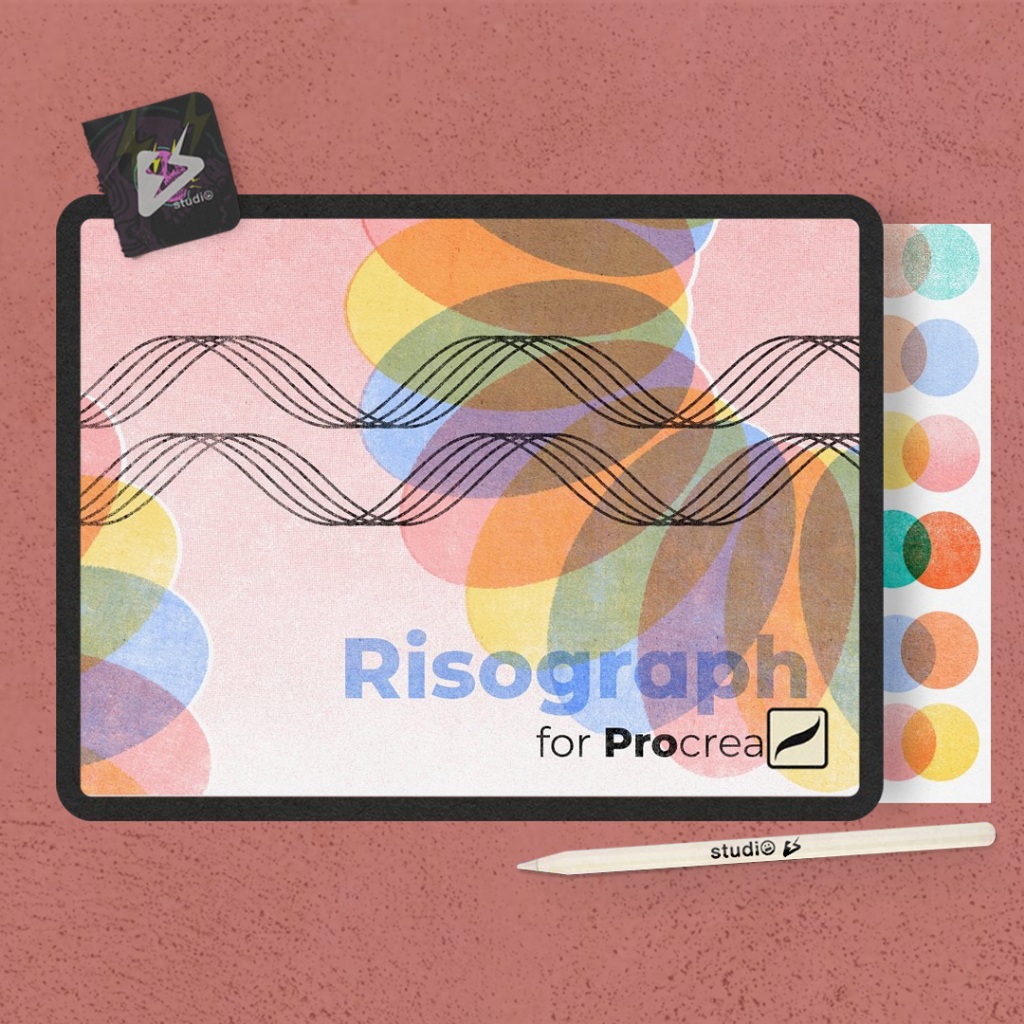 Jual Procreate Brush - UB Risograph Brushes | Shopee Indonesia