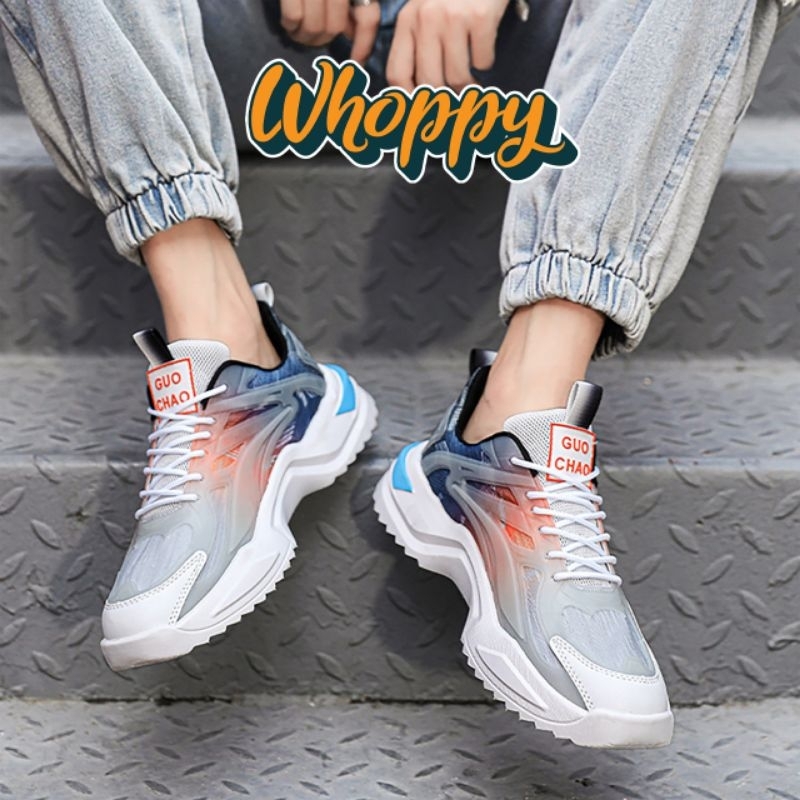 Jual Whoppy SL52 Sepatu Sneakers Pria Import (FREE BOX) | Shopee Indonesia