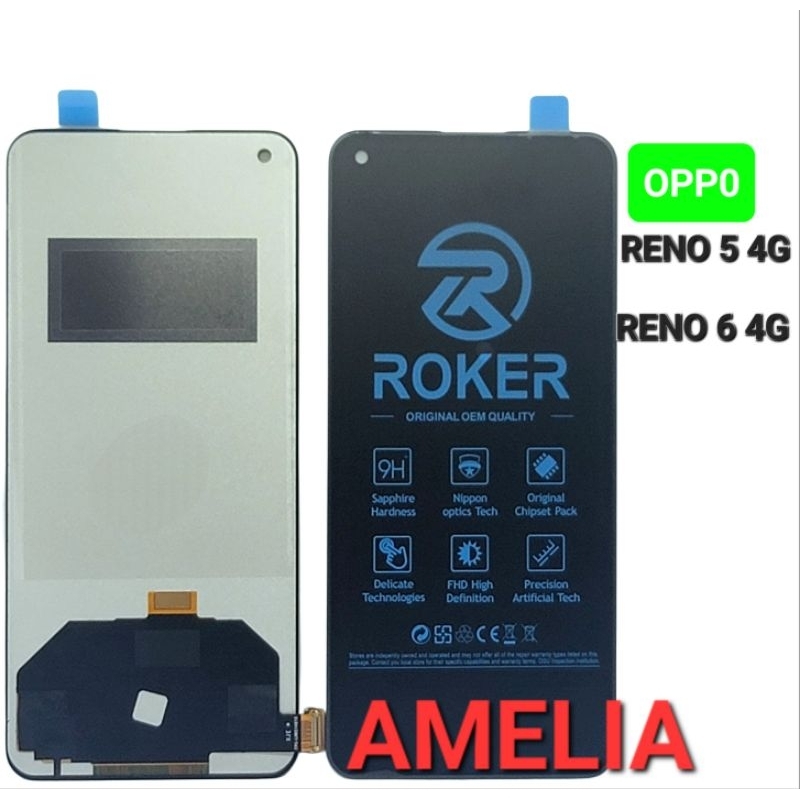 Jual LCD RENO 5 4G / RENO 6 4G FULLSET TOUCHSCREEN ORI | Shopee Indonesia