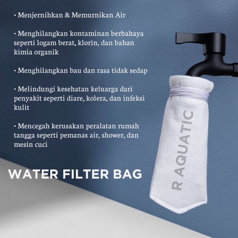 Jual filter bag kain saringan penjernih air sumur keran & Toren ...