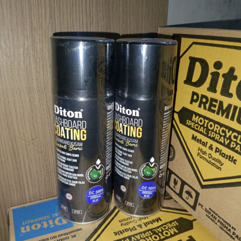 Jual CAT SEMPROT DITON DASHBOARD COATING 400ML 9804 ORIGINAL BLUE ...