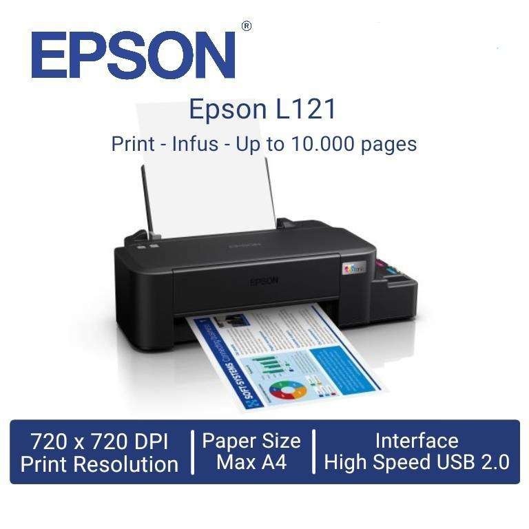 Jual Printer EPSON L121 ECO TANK - EPSON EcoTank L121 | Shopee Indonesia