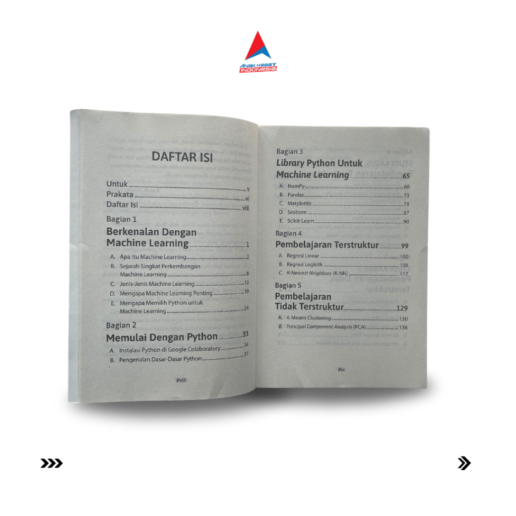Jual Buku Langkah Mudah Belajar Machine Learning Dengan Python Untuk ...