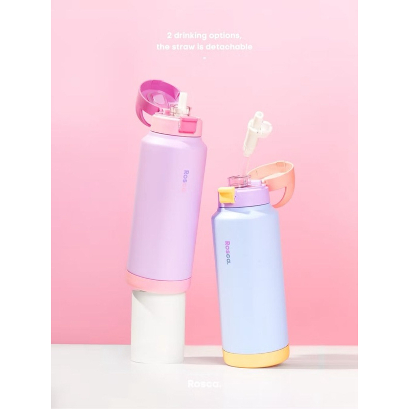 Jual Rosca PoppyJug Tumbler Stainless 1 Liter Botol Minum 1 Liter Tahan ...