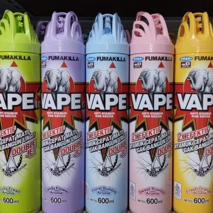 Jual vape aerosol 600ml/vape obat nyamuk semprot 600ml | Shopee Indonesia