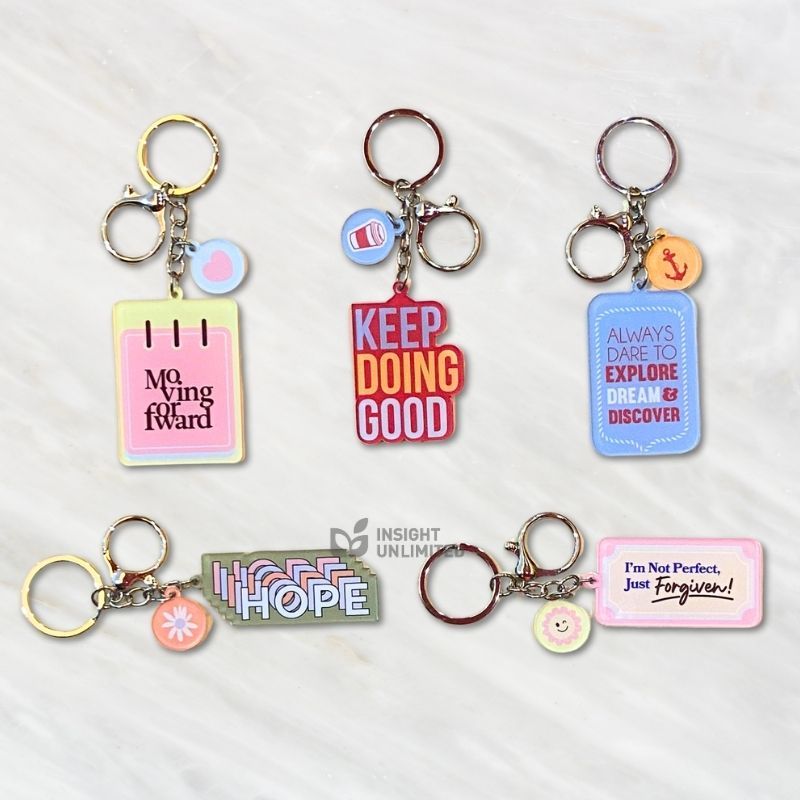 Jual Inspirational Acrylic Keychain | Shopee Indonesia