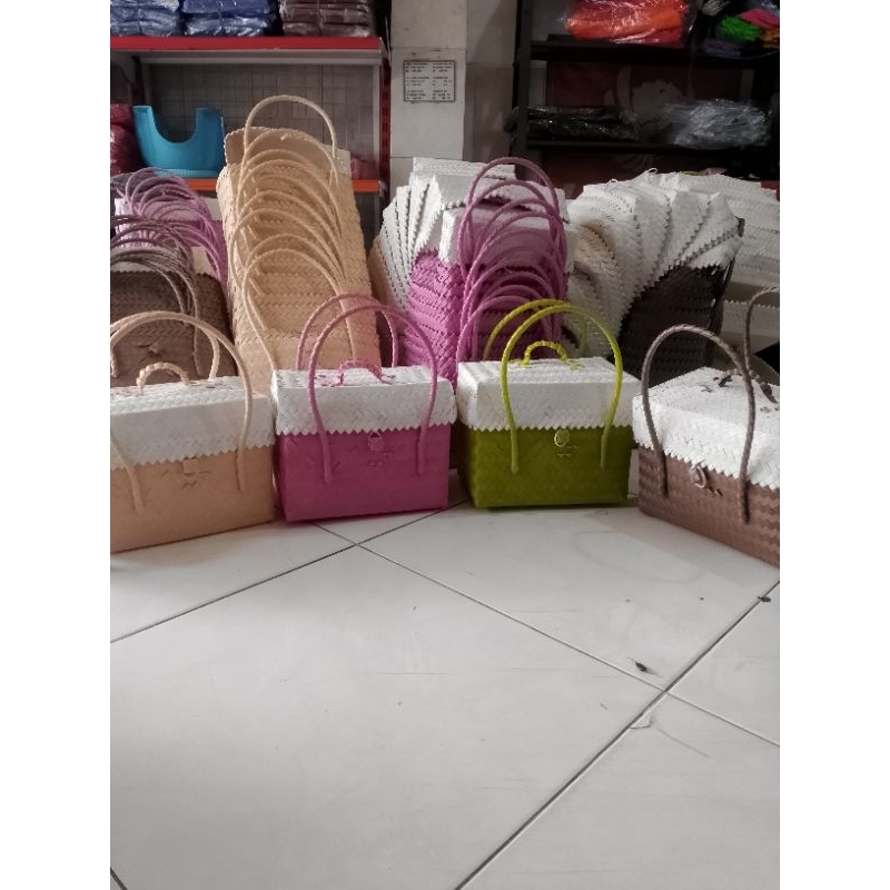 Jual TAS KERANJANG ANYAMAN - TAS PARCEL - TAS HAMPERS - TAS HAJATAN ...