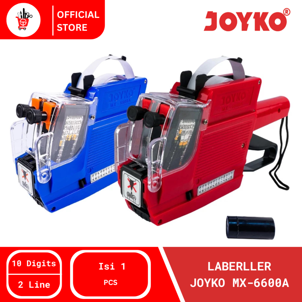Jual Labeller | Alat Label Harga 2 Line Joyko MX-6600A (1 PCS) | Shopee ...