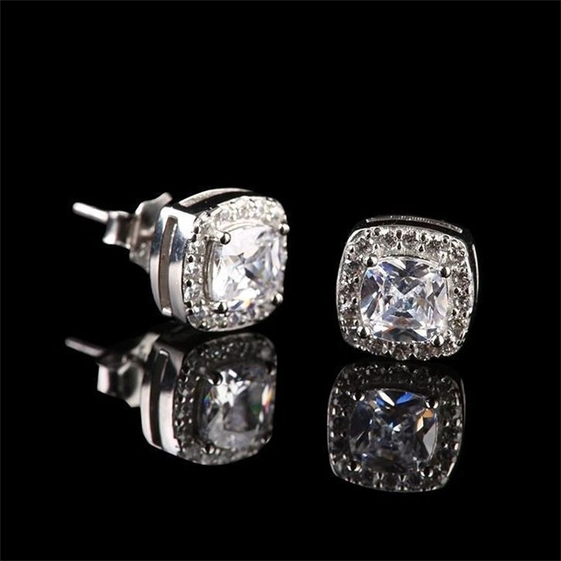 Jual Anting Titanium Anti Karat Perak Anting Wanita Cewek Berlian Emas ...