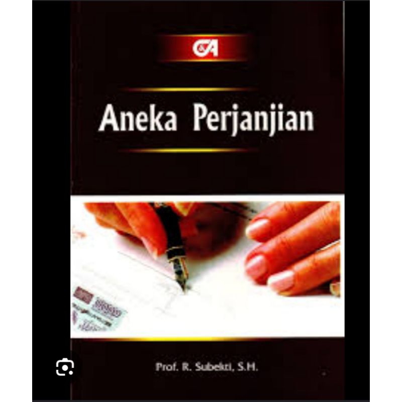 Jual Buku Aneka Perjanjian Prof.R. Subekti | Shopee Indonesia