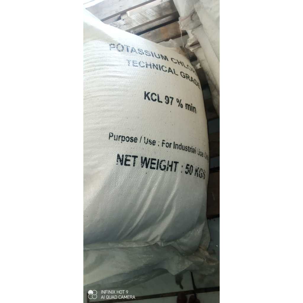 Jual KCL / POTASSIUM CHLORIDE / KALIUM KLORIDA - 50 KG | Shopee Indonesia