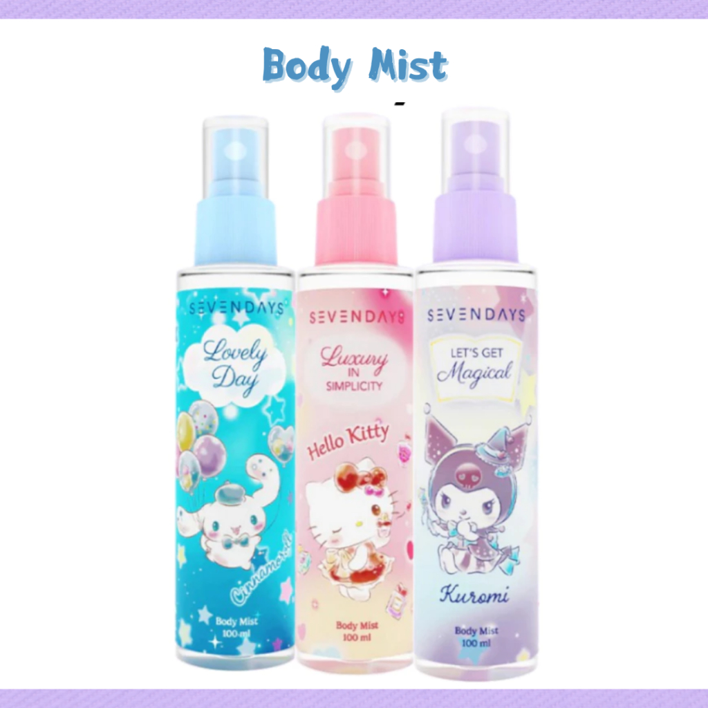 Jual Sevendays Body Mist 100ml/Parfum Spray | Shopee Indonesia
