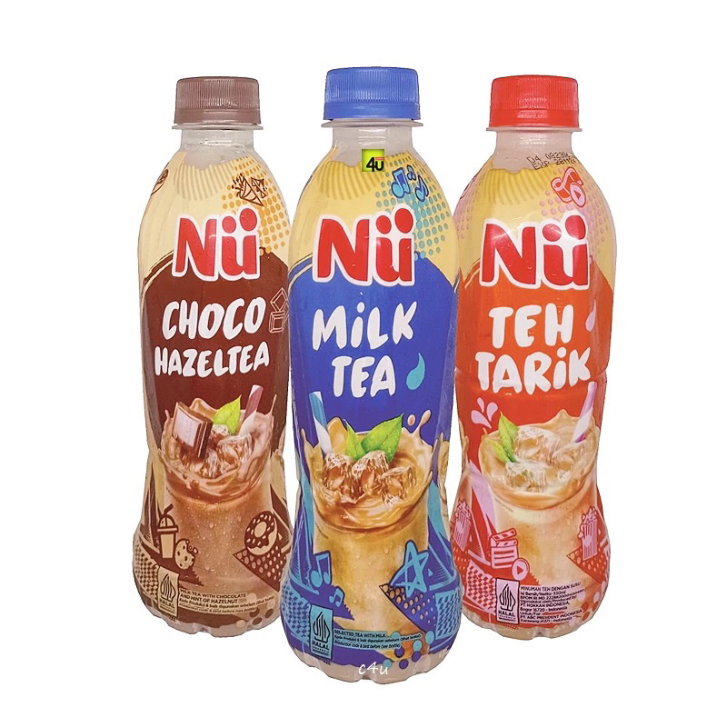 Jual nu milk tea 330ml - nu minuman teh tarik botol - nu milk tea botol ...