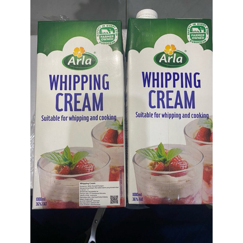 Jual Arla Whipping Cream 1000ml | Shopee Indonesia