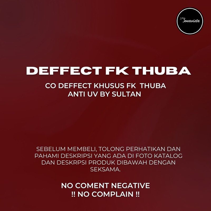 Jual Bonavista - !! DEFFECT FK THUBA !! French khimar bahan thuba anti uv | Shopee Indonesia