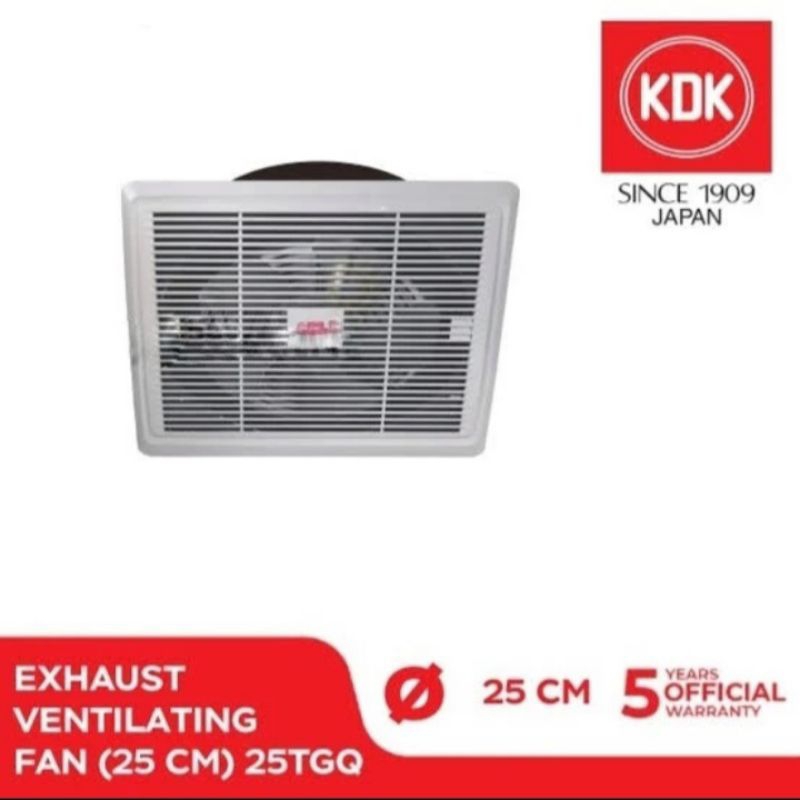 Jual KDK Ceiling Exhaust Fan Plafon Plafond 10inch 10 Inch 25cm 25TGQ ...