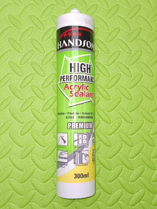 Jual Lem sealant netral acrylic paintable HANDSOME | Shopee Indonesia
