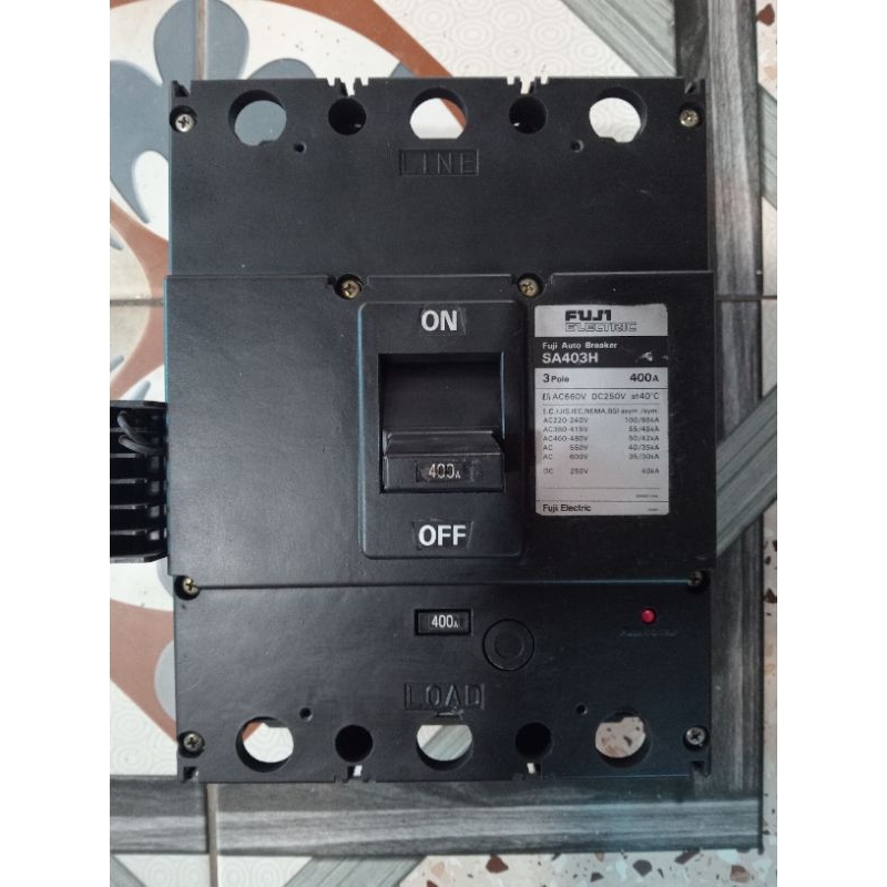 Jual MCCB Fuji Electric SA403H 3Pole 400A | Shopee Indonesia