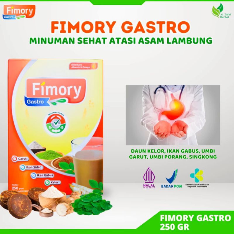 Jual FIMORY GASTRO Minuman Sereal Gandum Umbi Garut Mengatasi Asam ...