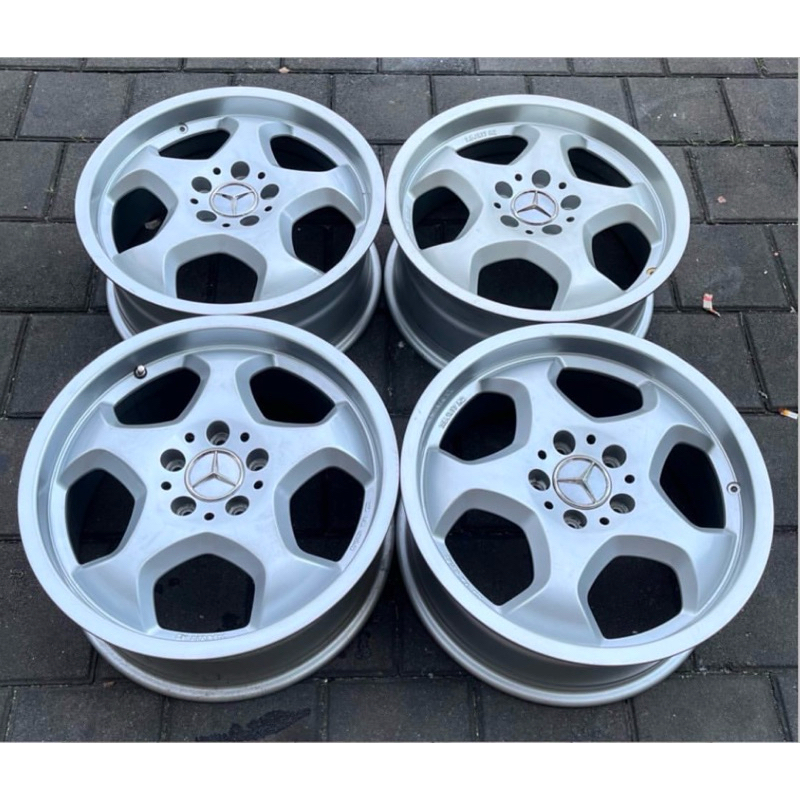 Jual Velg Alpha Throwing Star MC3 Ring 17. Lebar 7.5. Et 38. Pcd 5x112 ...