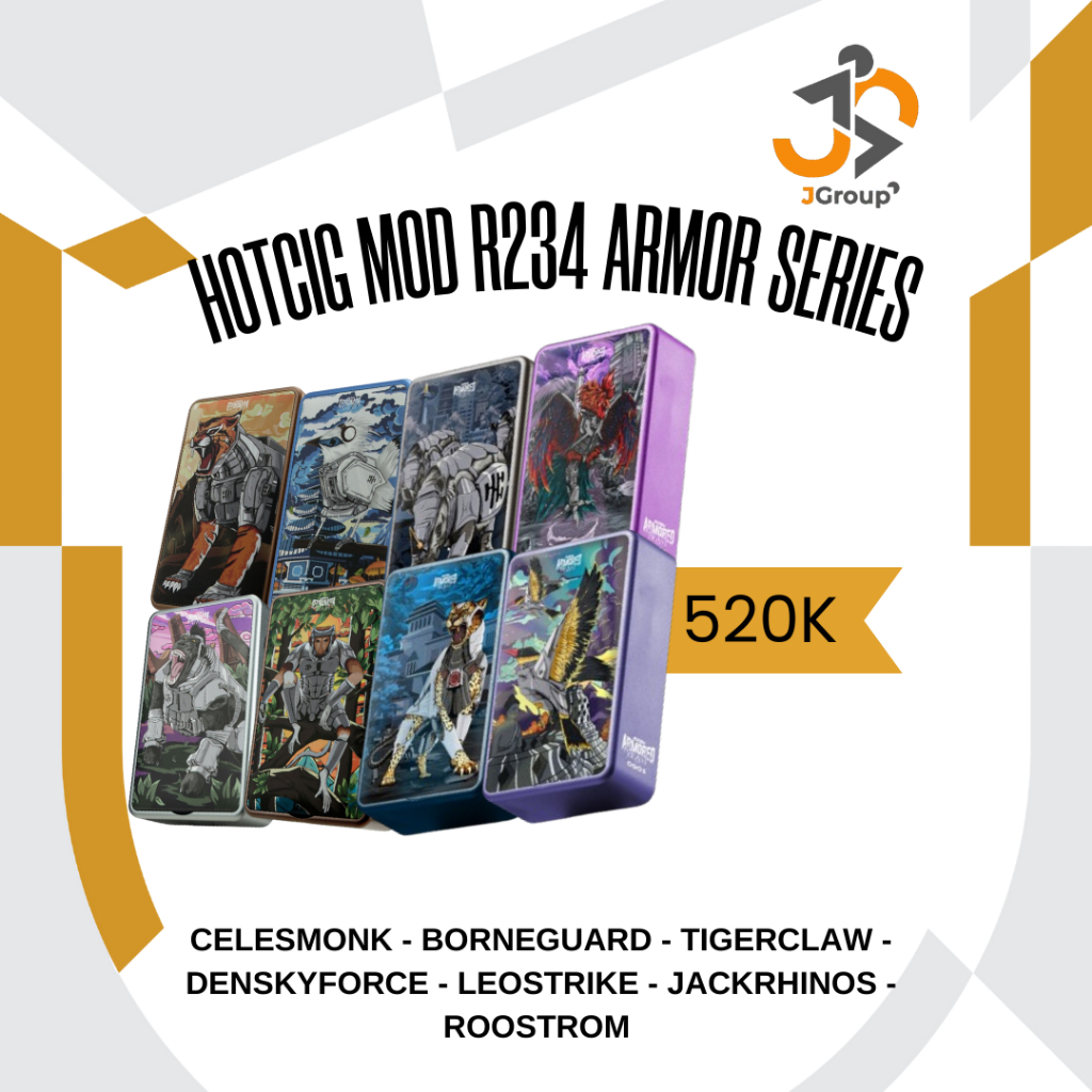 Jual HOTCIG R234 BOX MOD ARMORED BEAST SERIES AUTHENTIC BY HOTCIG ...