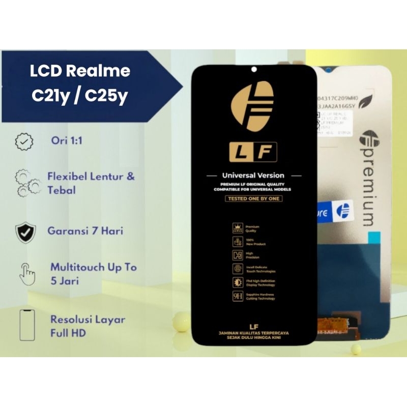 Jual LCD Realme C21y / C25y / Lcd LF Fullset Touchscreen (Bergaransi ...