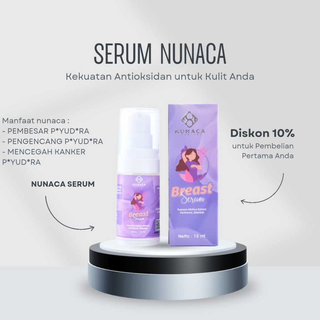 Jual Breast Serum Pembesar dan Pengencang Payudara NUNACA Breast ...