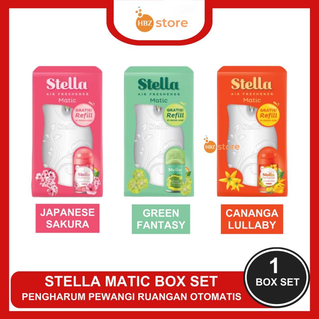 Jual STELLA MATIC BOX SET - Pengharum Pewangi Ruangan Otomatis | Shopee ...