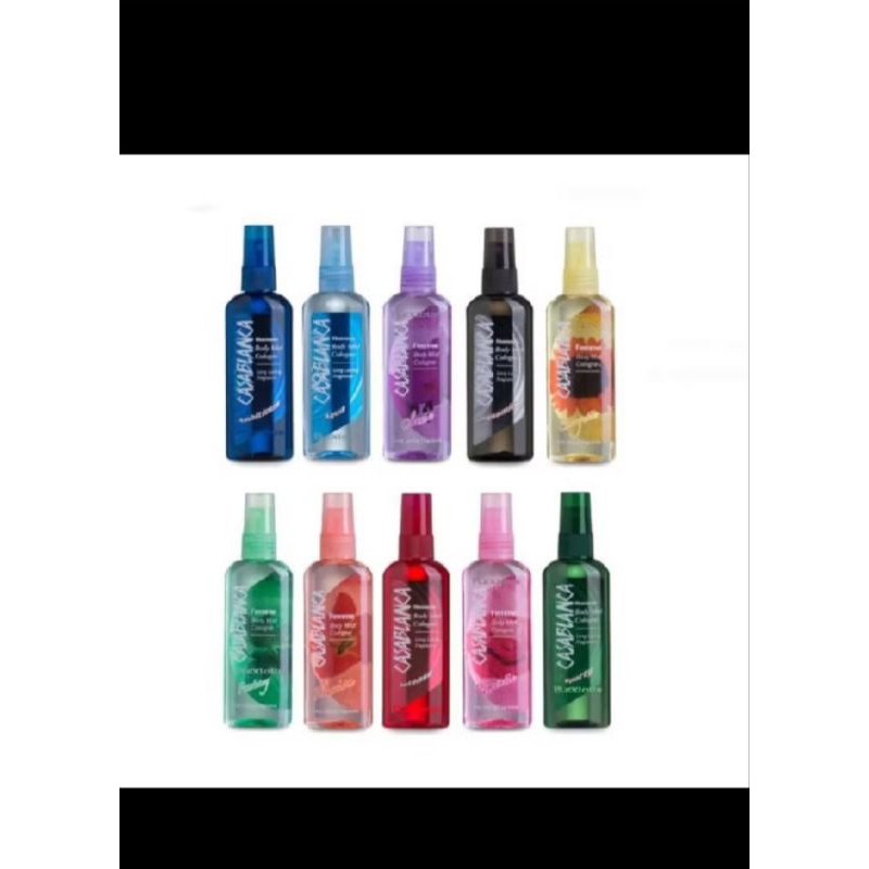 Jual Casablanca Body mist Cologne 100ml | Shopee Indonesia