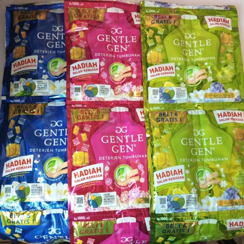 Jual Gentle Gen|Gentle Gen Deterjen Tumbuhan|Gentle Gen Twinpack isi ...
