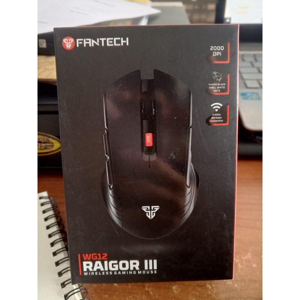 Jual Fantech Mouse Gaming Raigor III WG12 Wireless | Shopee Indonesia