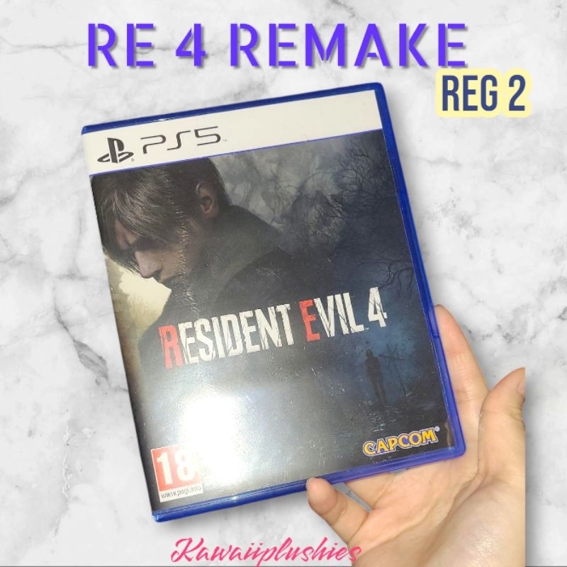 Jual PS 5 / PLAYSTATION 5 Kaset Game Resident Evil 4 Remake ( second ) | Shopee Indonesia